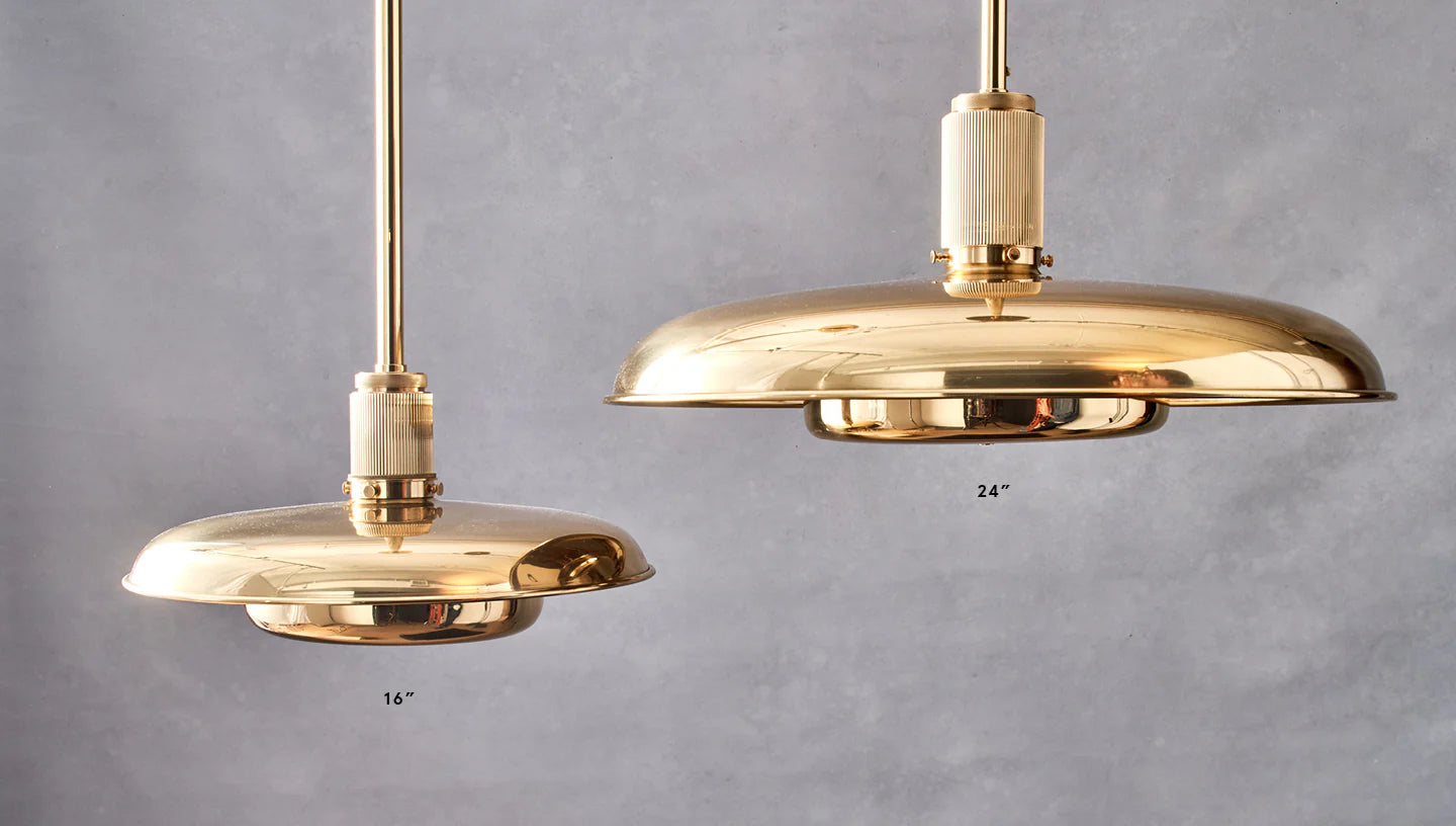 OSCAR METAL SHADE PENDANT LIGHT