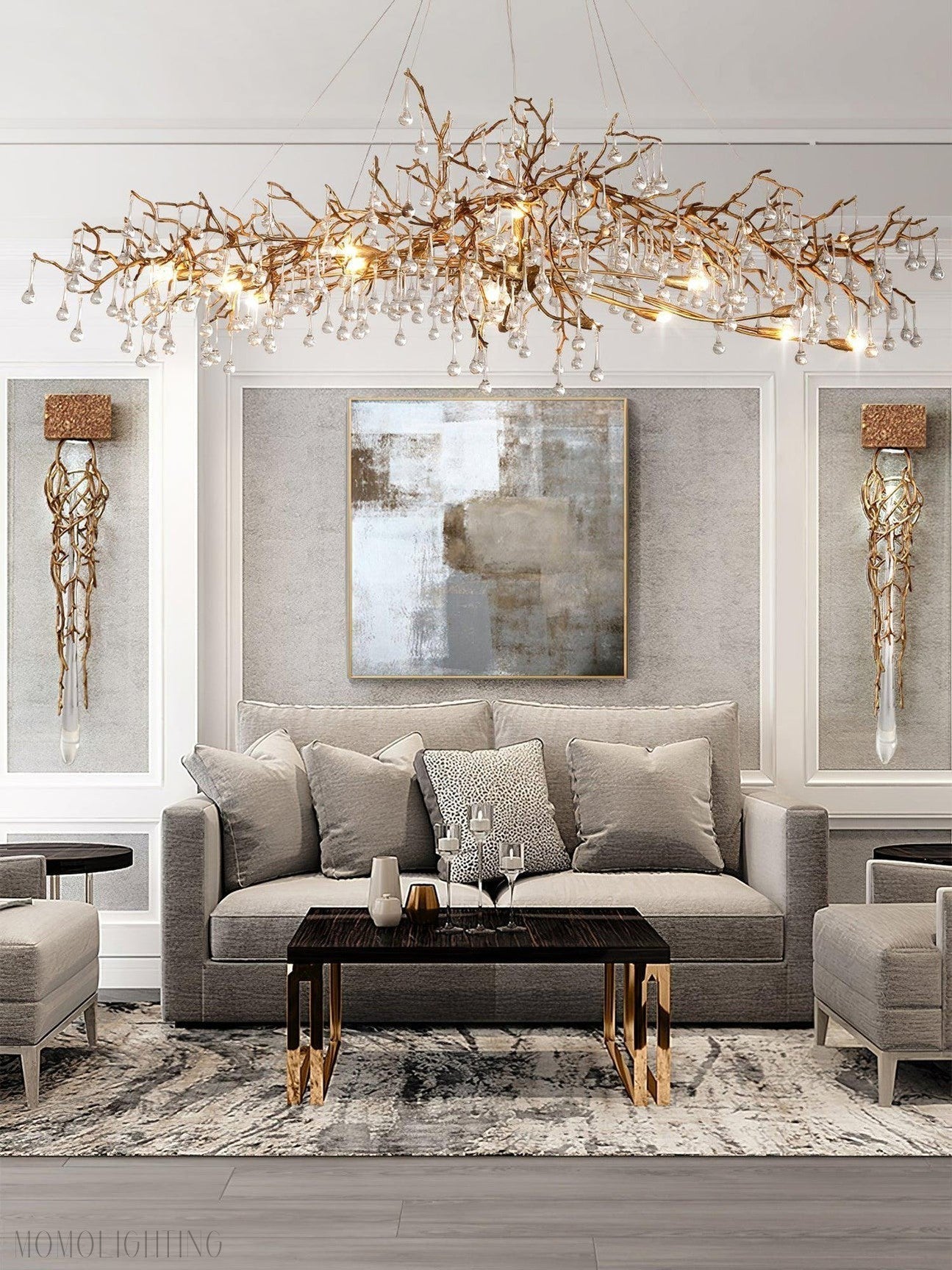 Drios Rain Chandelier