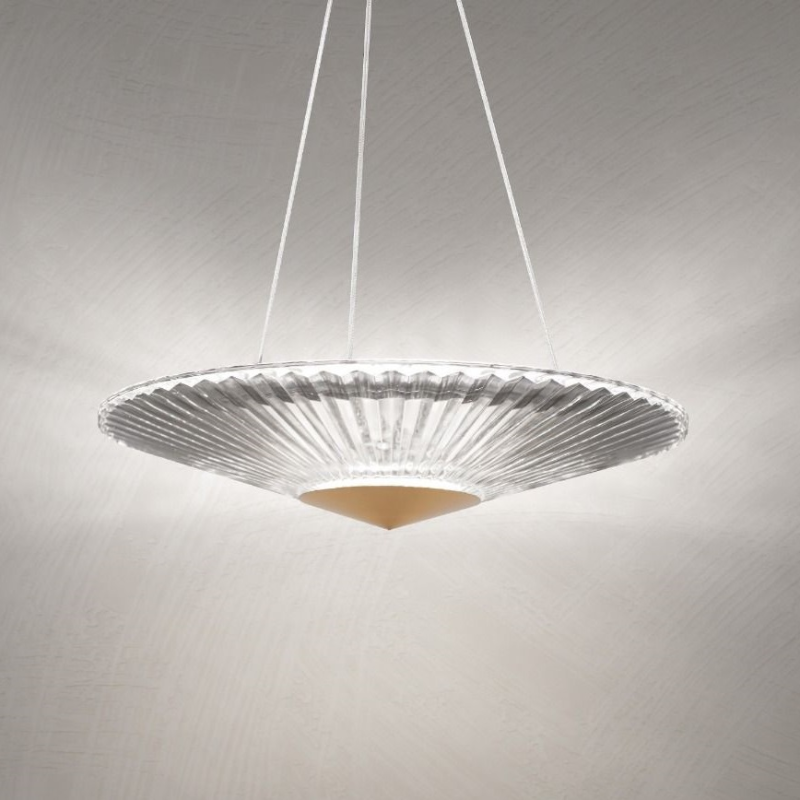 MOMO Crystal Chandelier S7219 Origami 1-lt 19" LED Pendant